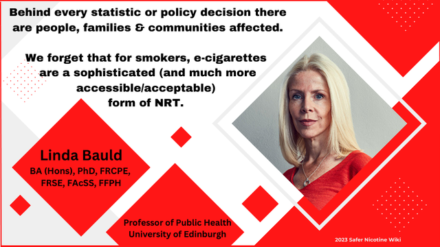 File:Scotland Linda Bauld PhD.png - Safer nicotine wiki